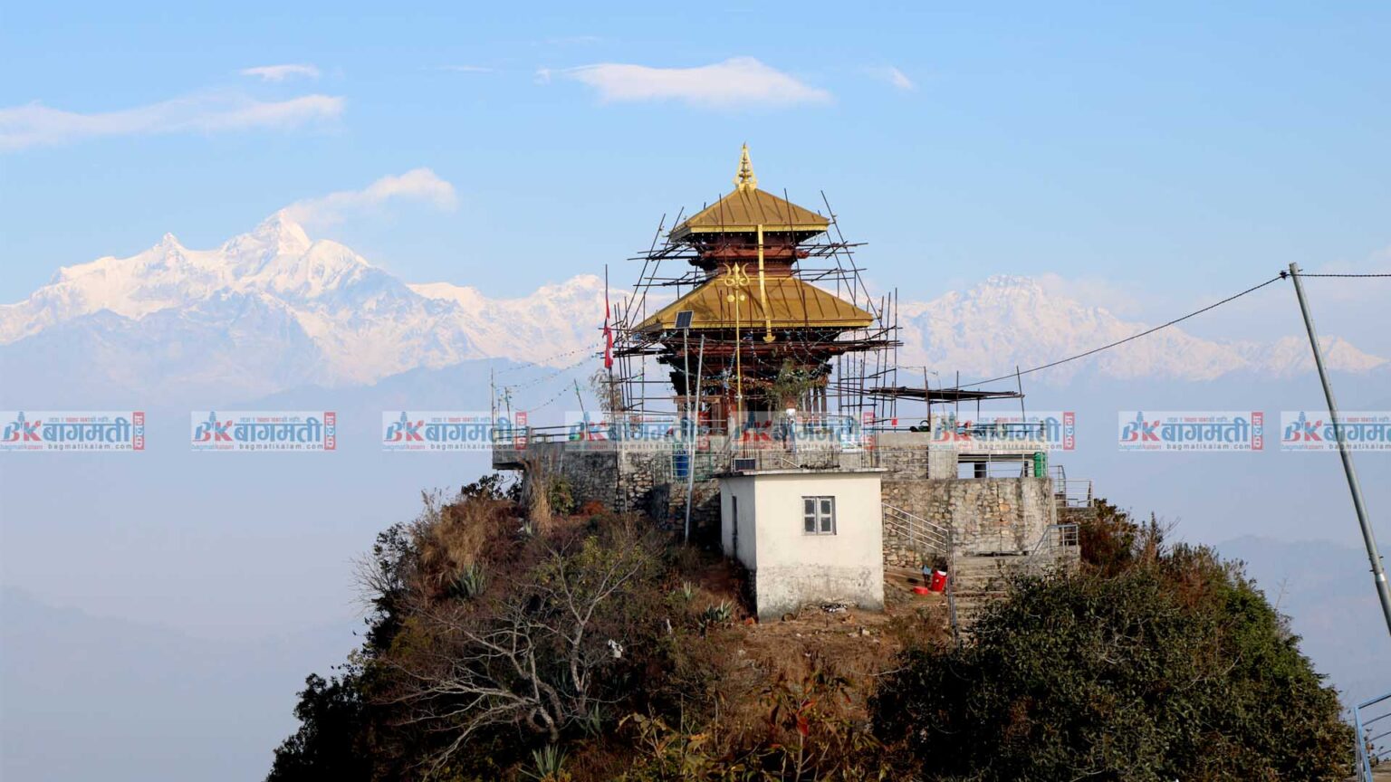 पहाडको चुचुरामा धादिङको ऐतिहासिक भैरवी मन्दिर | Bagmati Kalam